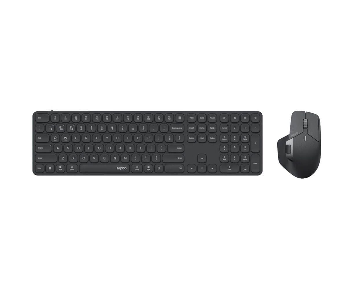 Купить комплект клавиатура и мышь rapoo 9560m multi-mode wireless ...